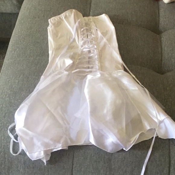 Frederick's of Hollywood | Other | Fredericks Of Hollywood White Corset ...